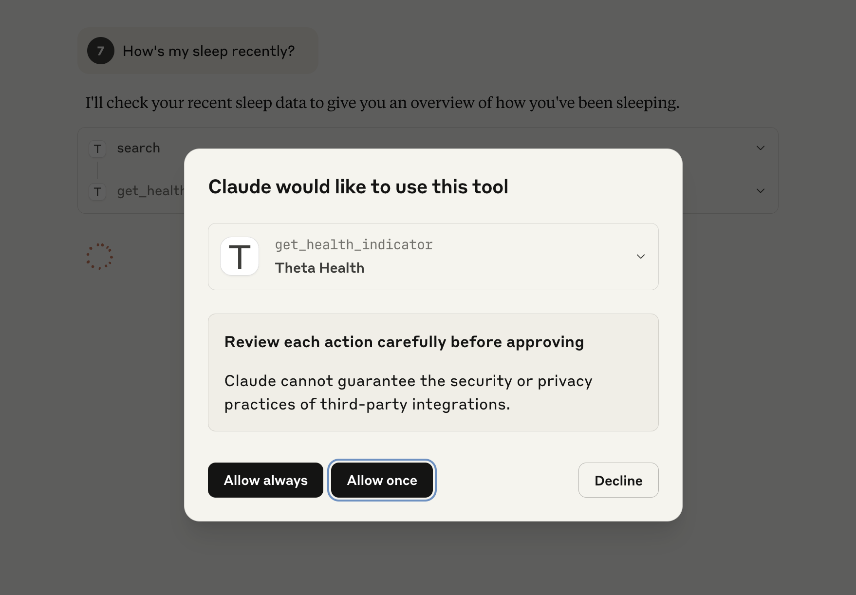 How to use Theta Health Extension in Claude Desktop? – Theta Wellness ...