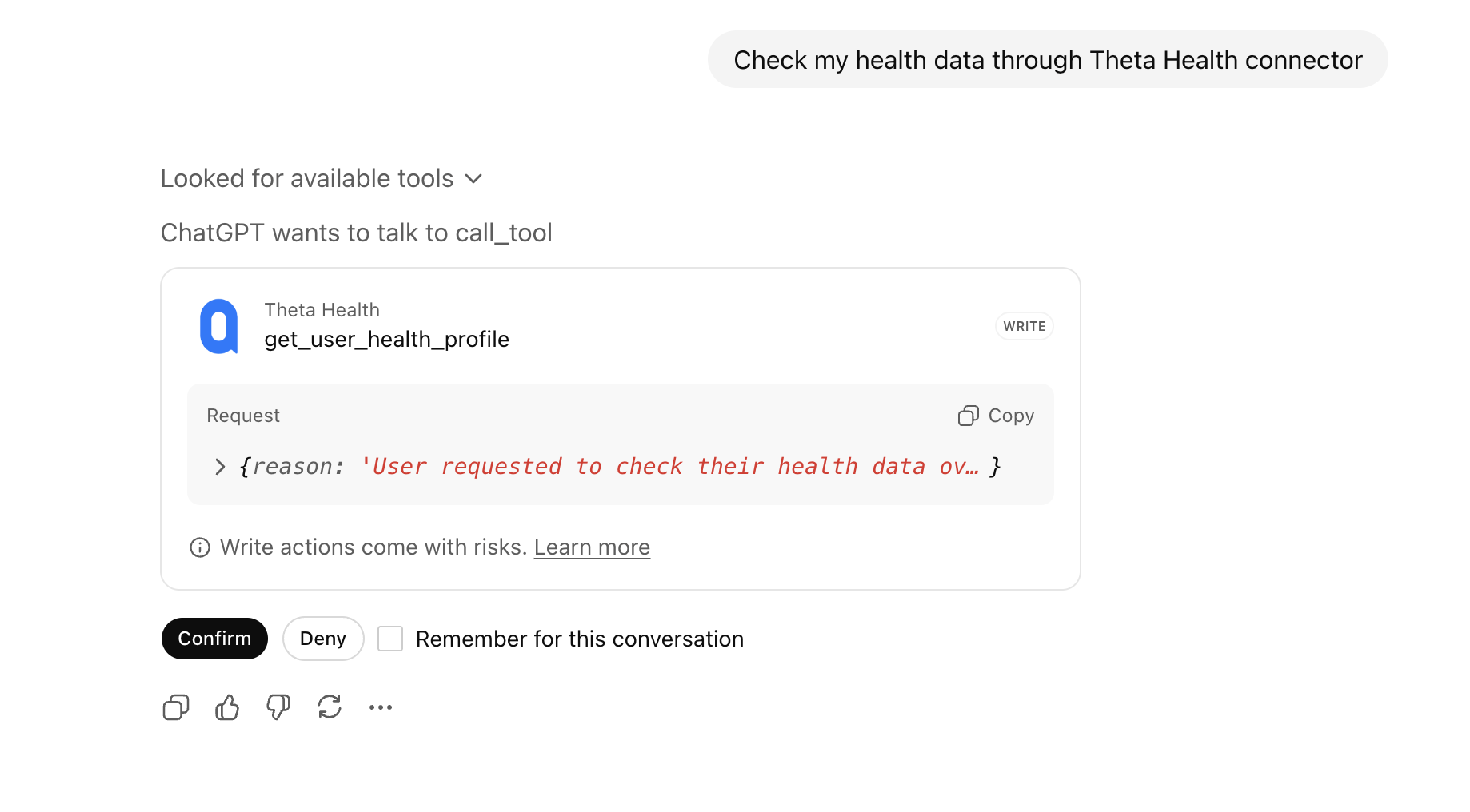 How to use Theta Health MCP in ChatGPT? – Theta Wellness Health Blog